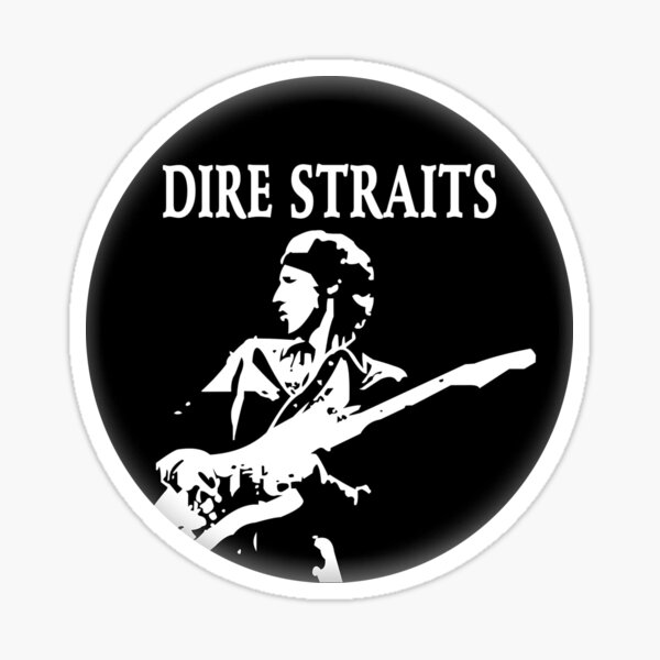 "straits-dire" Sticker for Sale by aerowolfe | Redbubble