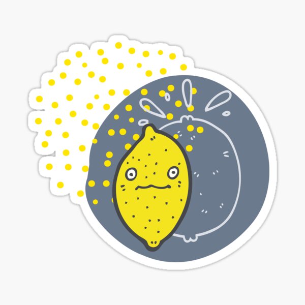 "Lemon" Sticker by Zydravarna | Redbubble