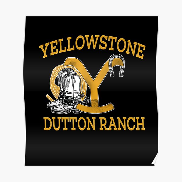 Yellowstone Tv Series Wall Art | Redbubble