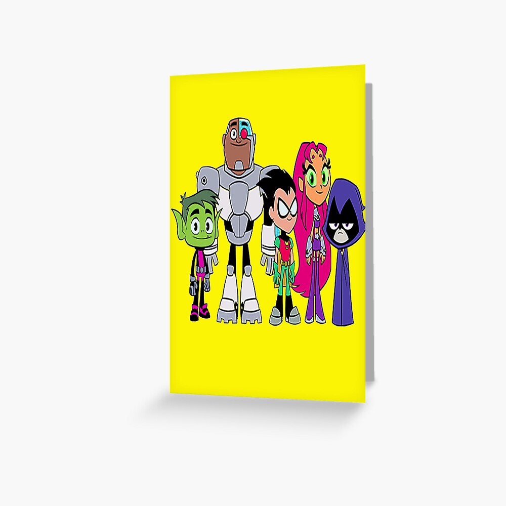 "Teen Titans Go! " Greeting Card for Sale by kaikai7 | Redbubble
