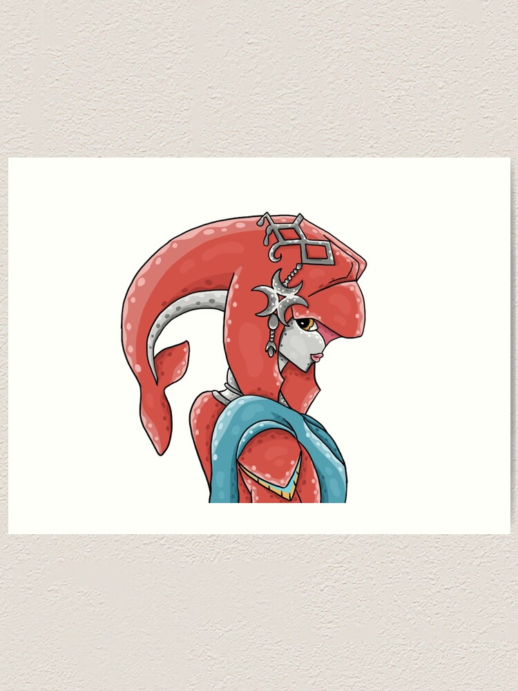 "Zelda Breath Of The World- Mipha" Art Print for Sale by SlodderVos ...