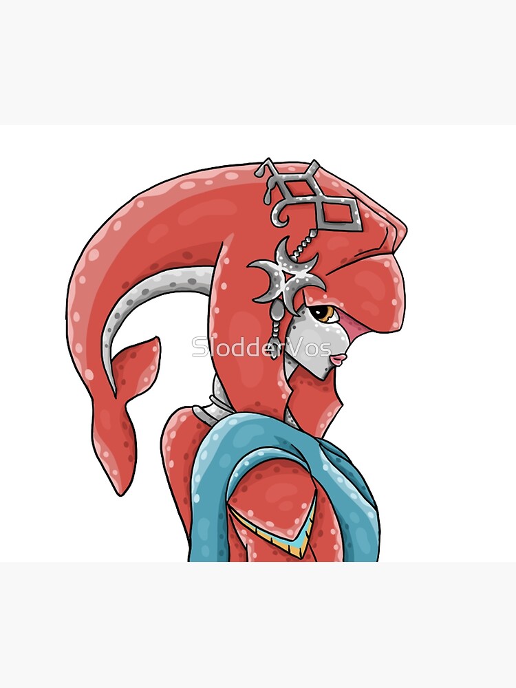 "Zelda Breath Of The World- Mipha" Art Print by SlodderVos | Redbubble