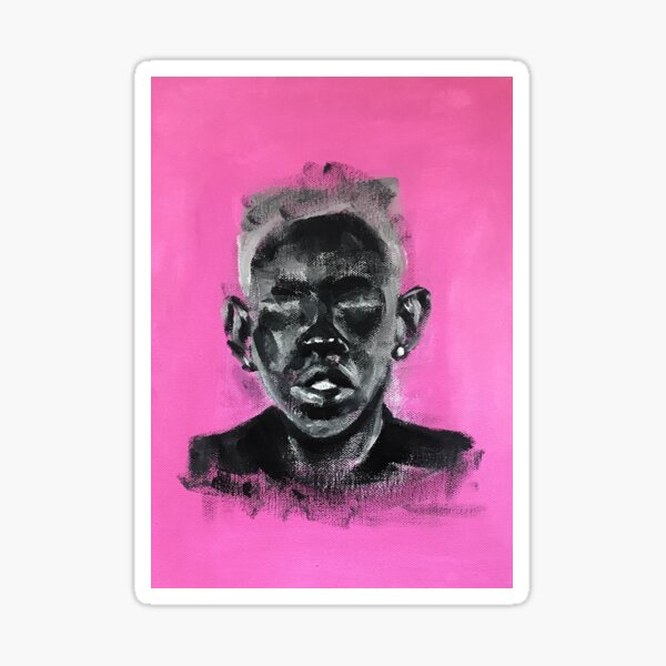 "Print of Tyler the creator (album cover igor)" Sticker for Sale by ...