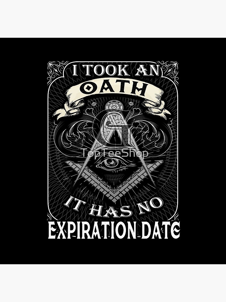 "Freemason Logo Masonic Lodge 2B1Ask1 Illuminati Mason Symbol" Throw ...