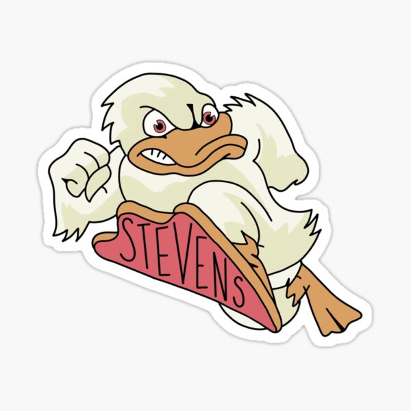 "Attila the Duck- Stevens Institute of Technology" Sticker for Sale by ...