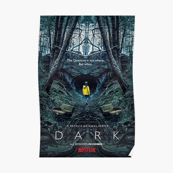 "Dark netflix" Poster for Sale by EggoShop | Redbubble