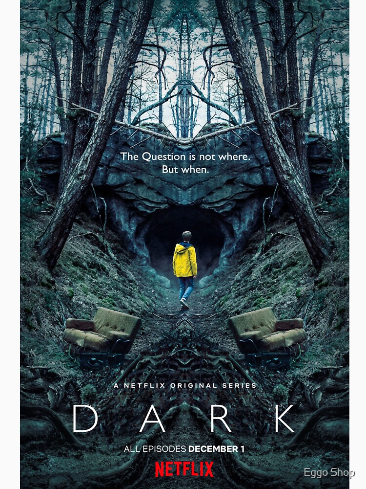 "Dark netflix" T-shirt for Sale by EggoShop | Redbubble | dark t-shirts ...