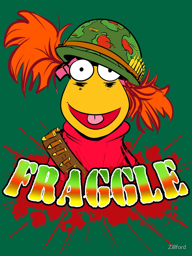 "FRAGgle" T-shirt for Sale by Zillford | Redbubble | fraggle t-shirts ...