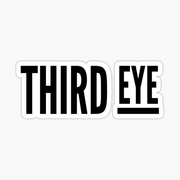 "Third Eye" Sticker for Sale by Revered | Redbubble