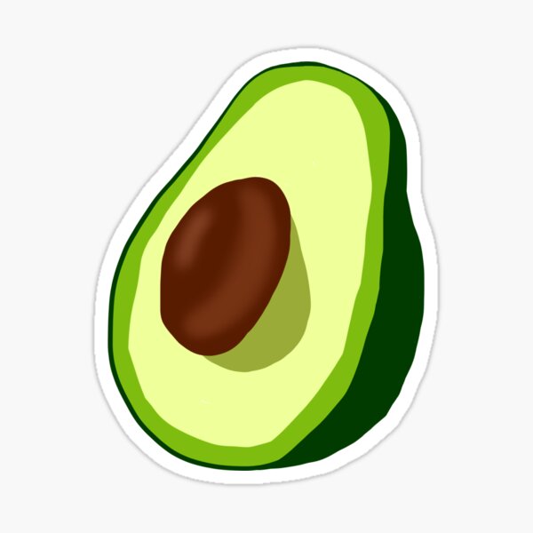 "Avacado sticker" Sticker for Sale by DKSdesigns | Redbubble