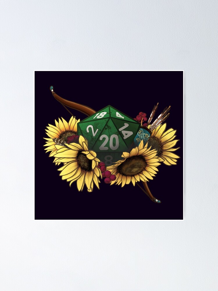 "Ranger D20" Poster by lareinaraygin | Redbubble