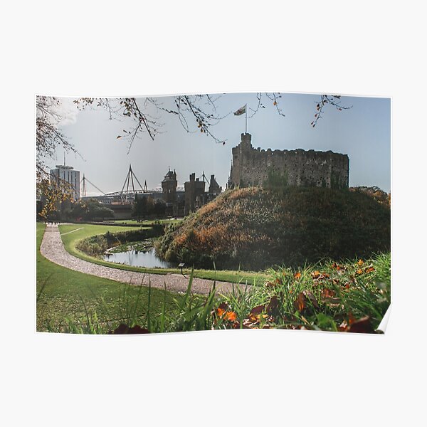 "Cardiff Castle" Poster by eduardovieiradp | Redbubble