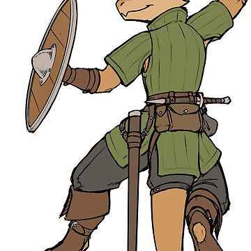 "Armed and Dangerous kobold" Art Board Print for Sale by TamLin123 | Redbubble