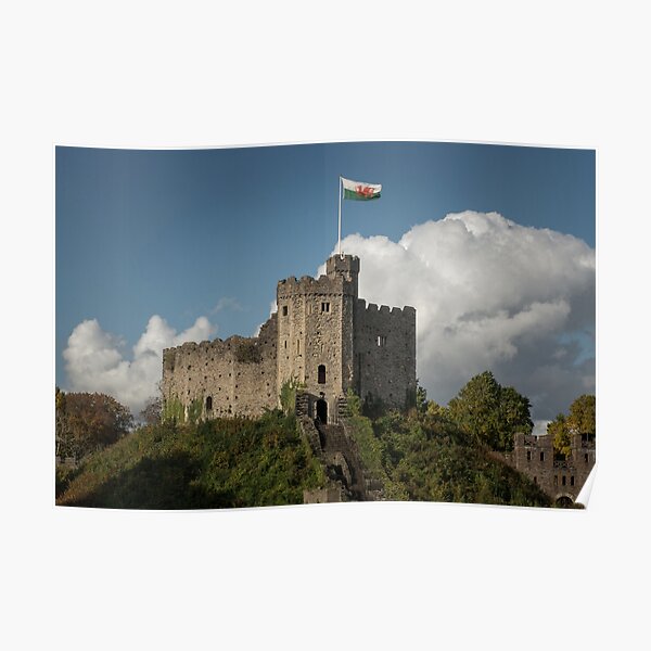 "Cardiff Castle" Poster by eduardovieiradp | Redbubble