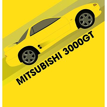 "Mitsubishi 3000GT Advert" Poster for Sale by KodaChromium | Redbubble