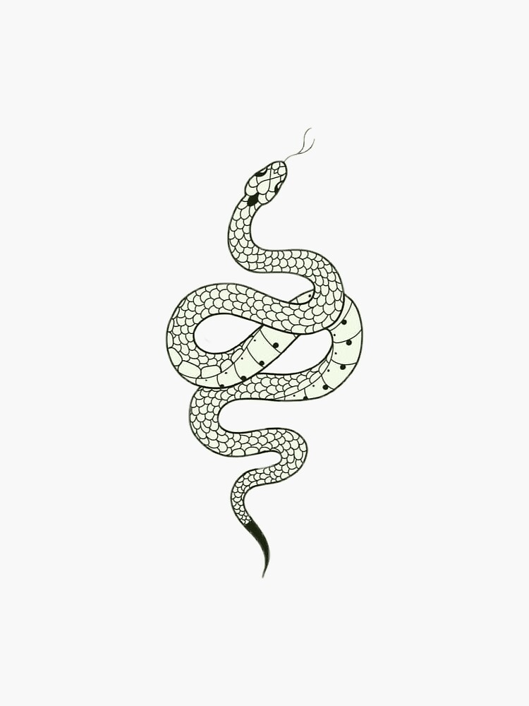 "Snake design sticker" Sticker for Sale by sophieJr | Redbubble