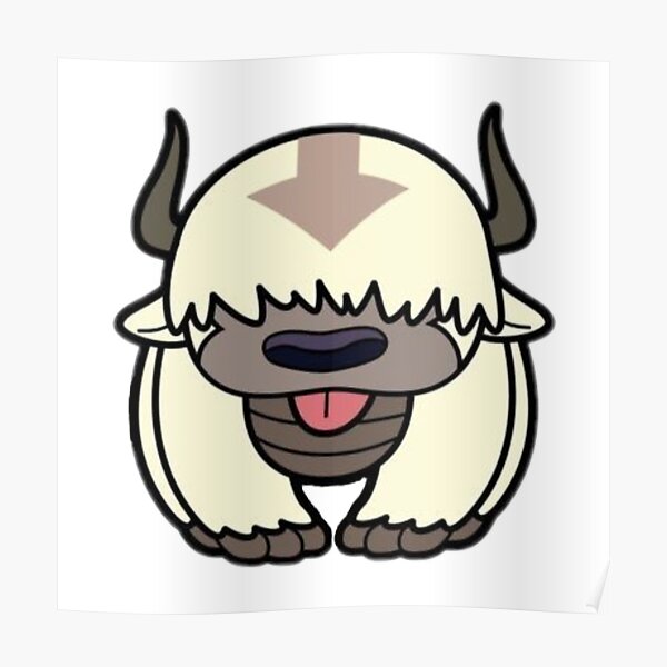 "Appa Sticking Tongue Out" Poster by mychickenugget9 | Redbubble