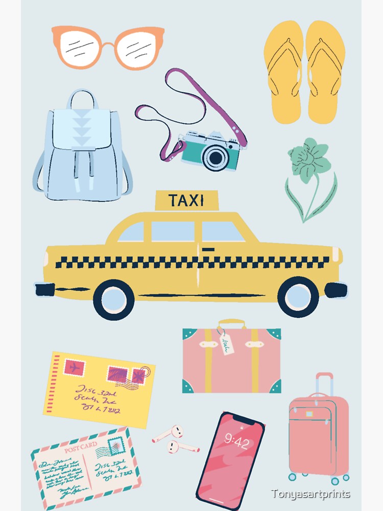 "Here we go " Sticker by Tonyasartprints | Redbubble