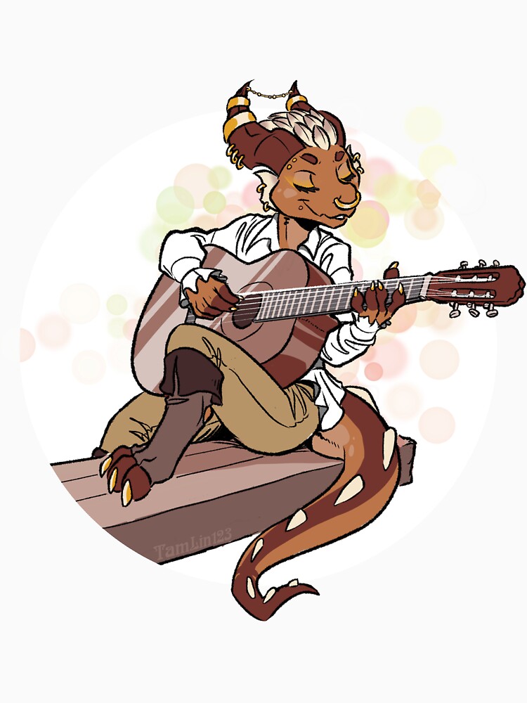 "A kobold bard, an enchanting performance" T-shirt for Sale by ...