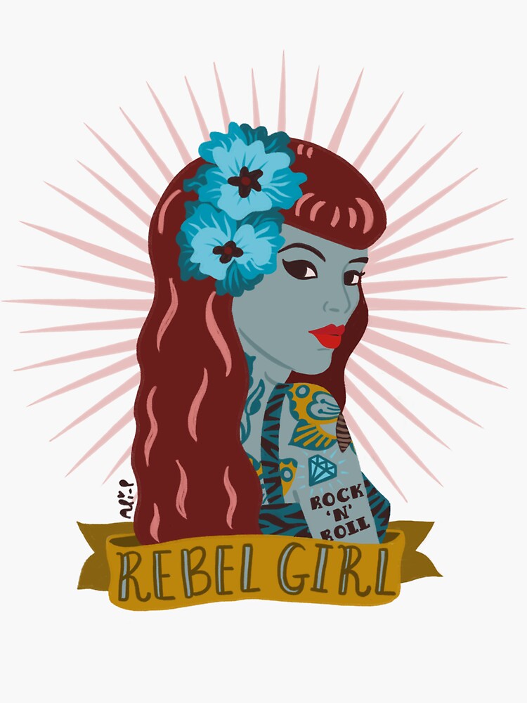 "Rebel Girl, Cool, funky, edgy, female designs for kick ass rebels ...