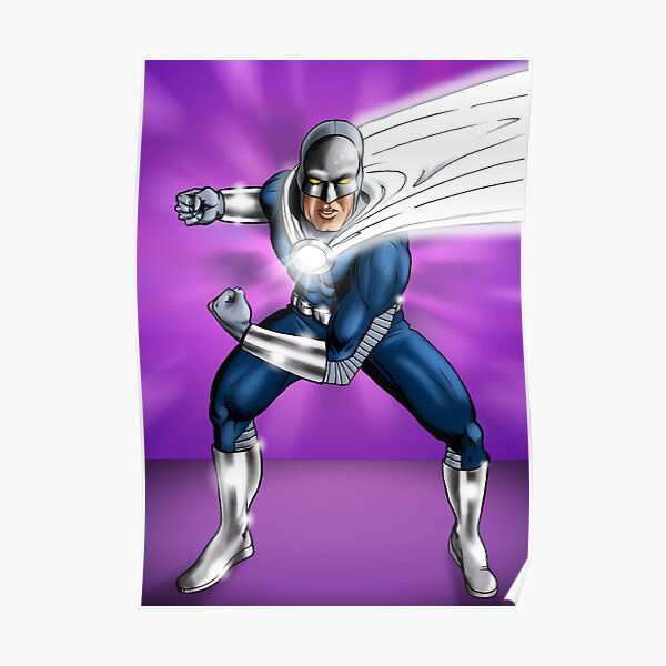 "Proton-Man Poster 01" Poster by ProtonMan | Redbubble