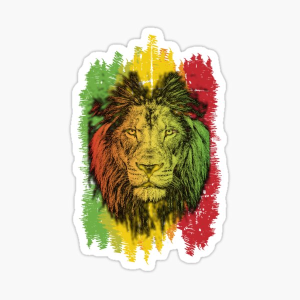 "Rasta Jamaican Lion Gift for Rastafari & Reggae music fans graphic ...