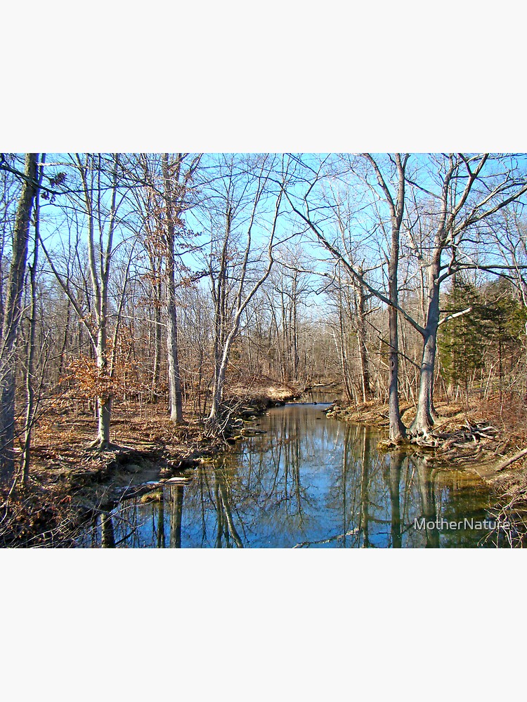 "Deep Creek in Winter Slumber - Green Lane PA" Photographic Print for ...
