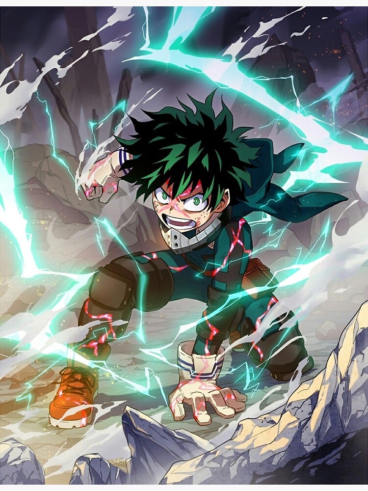 "Deku Power" Poster for Sale by rubyredhoodd | Redbubble