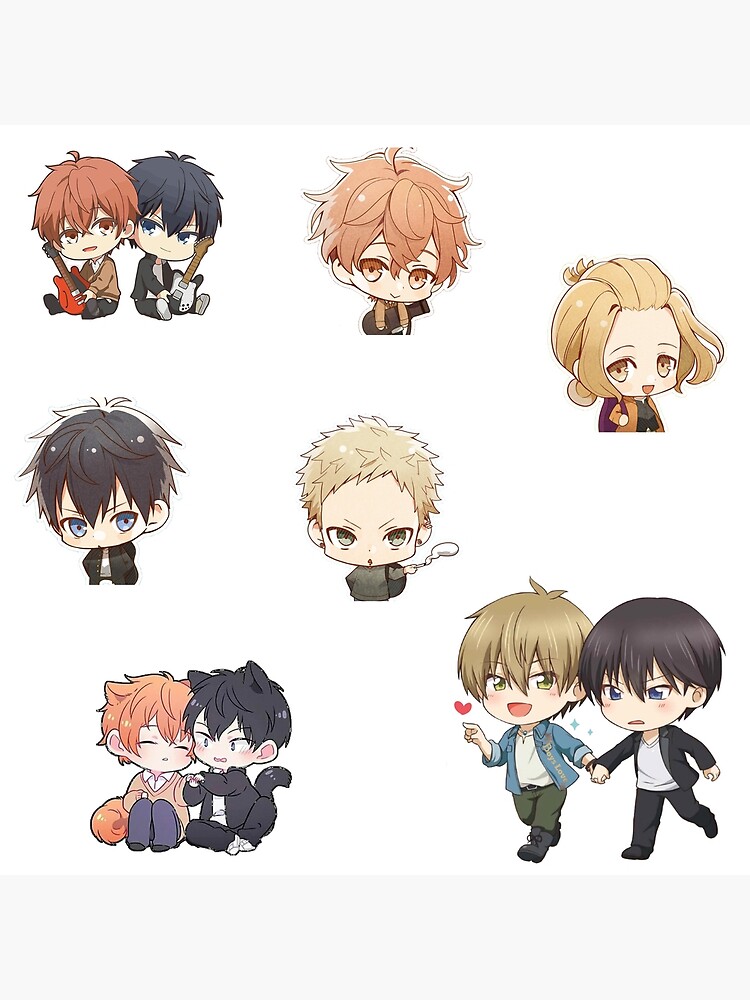 "Given anime chibi pack I" Art Print by Anime-Dude | Redbubble