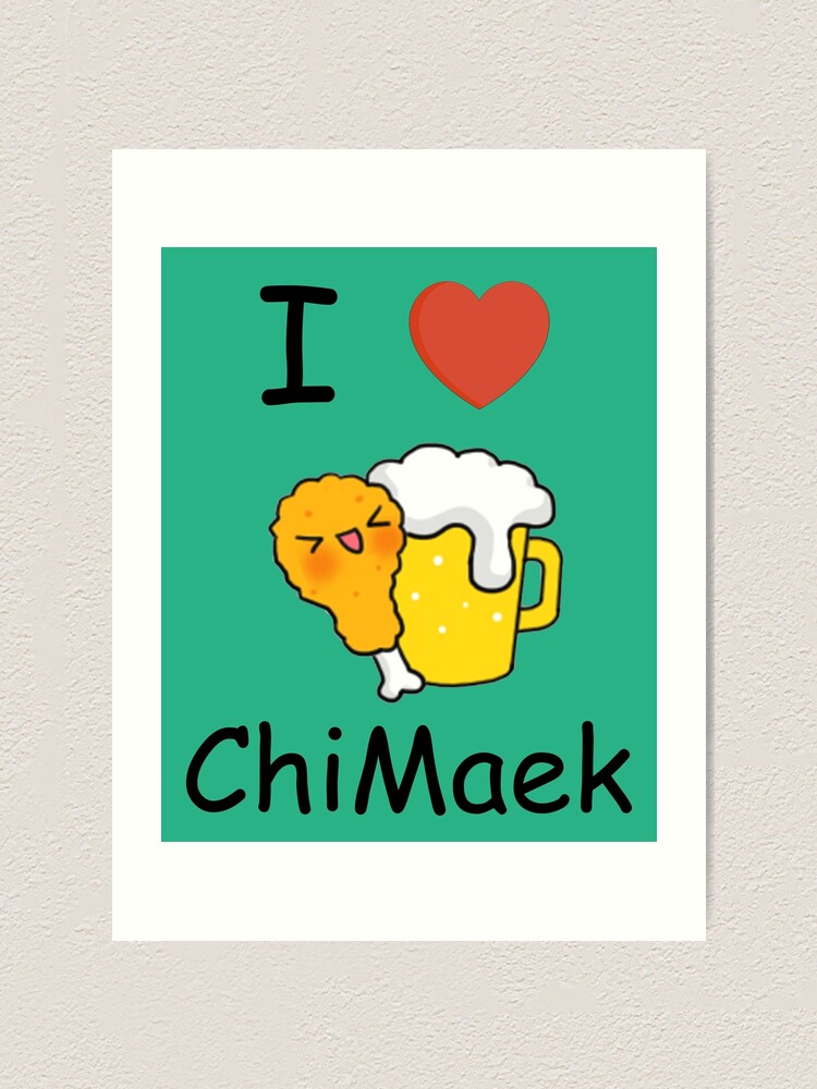 "Korean ChiMaek(Chicken&Beer) T-shirt for K-pop, K-drama, Korean ...