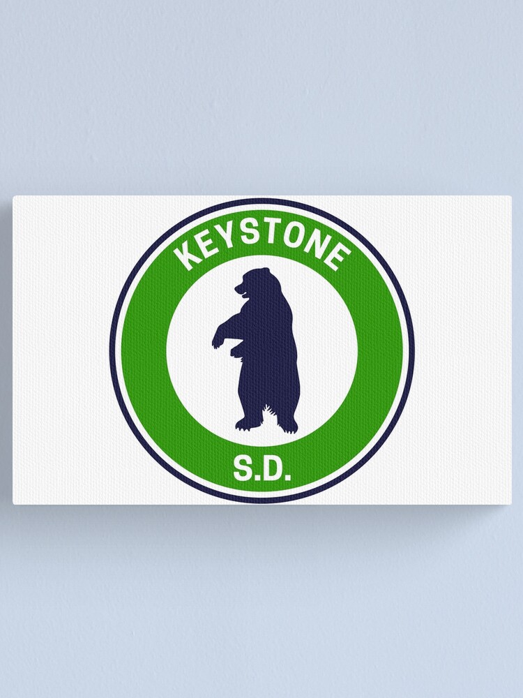 "Vintage Keystone South Dakota" Canvas Print for Sale by fearcity ...