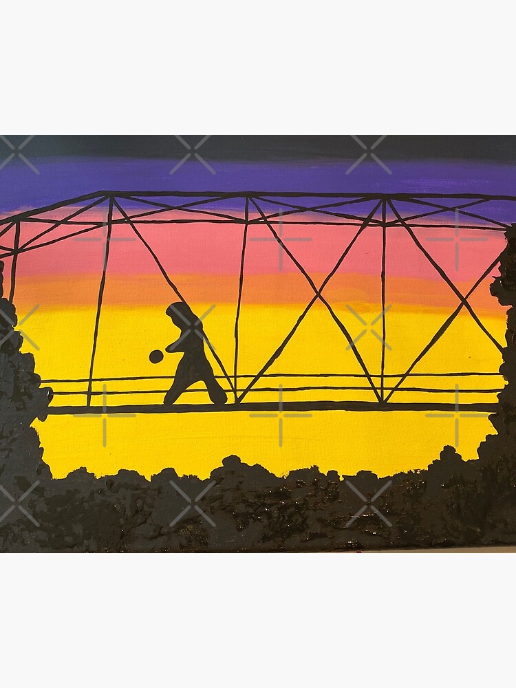 "One Tree Hill bridge painting" Canvas Print for Sale by ashshaiv ...