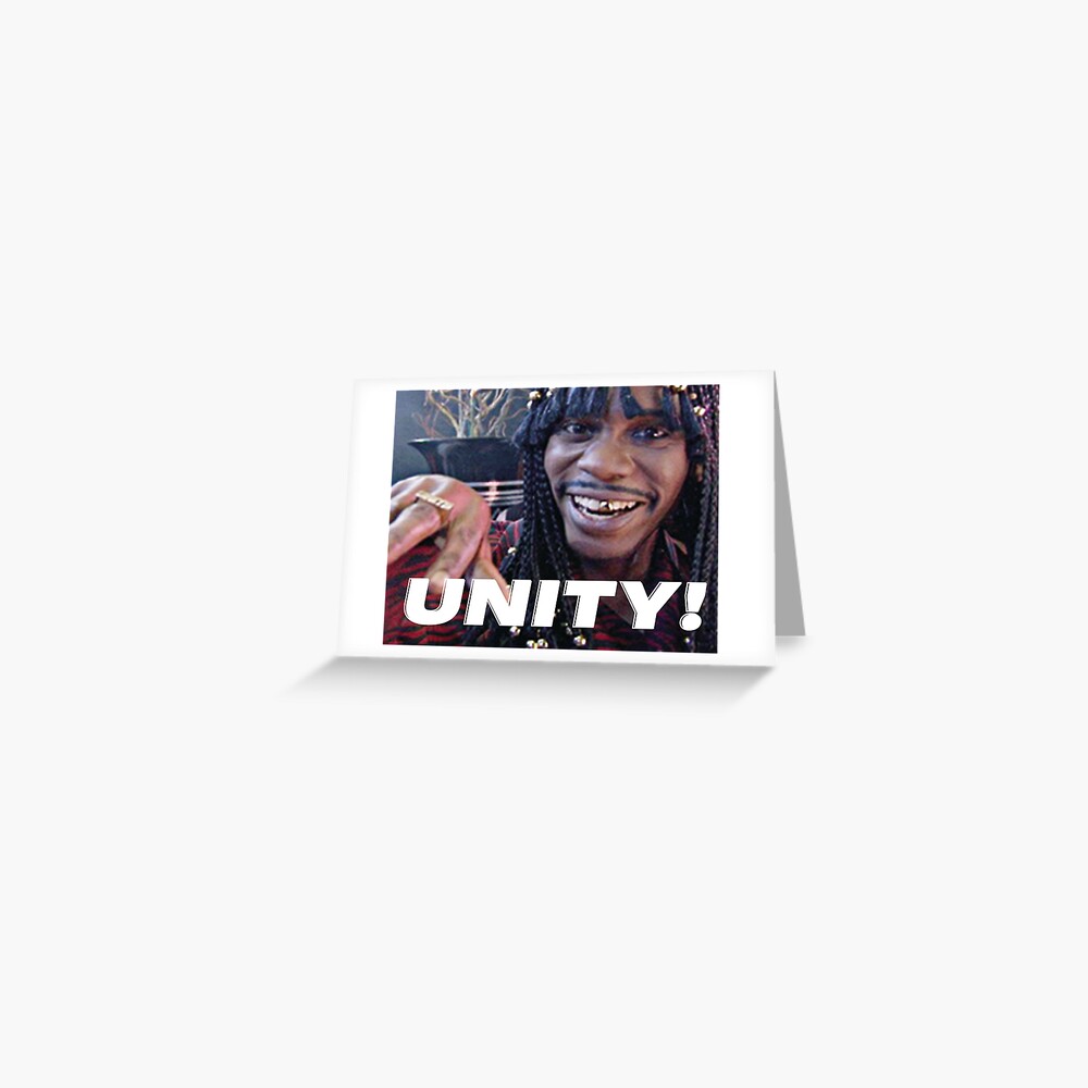 "Unity Dave Chappelle" Greeting Card for Sale by MaskArriba | Redbubble
