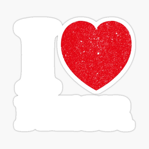 "Distressed I Love Keir Starmer Tee" Sticker for Sale by samraheel ...