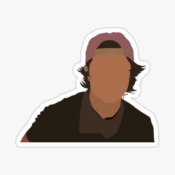"John B" Sticker for Sale by glitteredgold | Redbubble