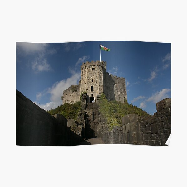 "Cardiff Castle" Poster by eduardovieiradp | Redbubble