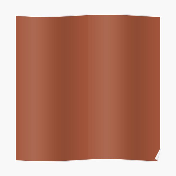 "Cinnamon Stick Pantone Solid Color" Poster by ArgosDesigns | Redbubble