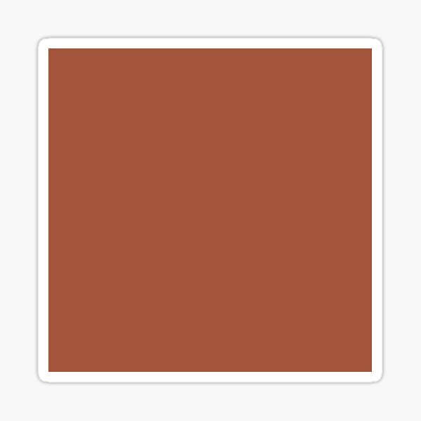 "Cinnamon Stick Pantone Solid Color" Sticker for Sale by ArgosDesigns ...