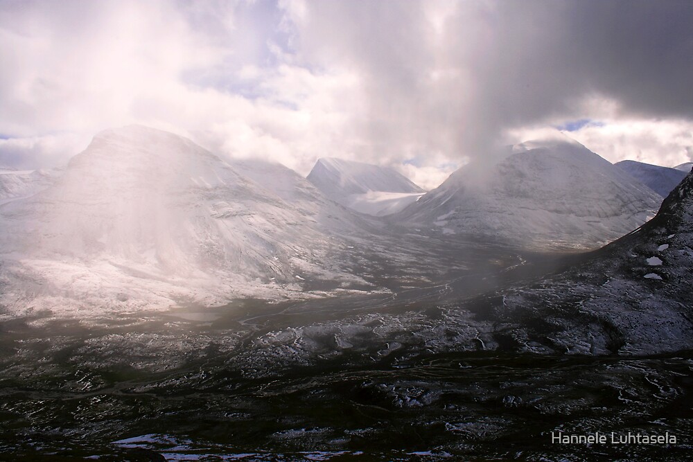"clouds sweeping through valley" by Hannele Luhtasela | Redbubble