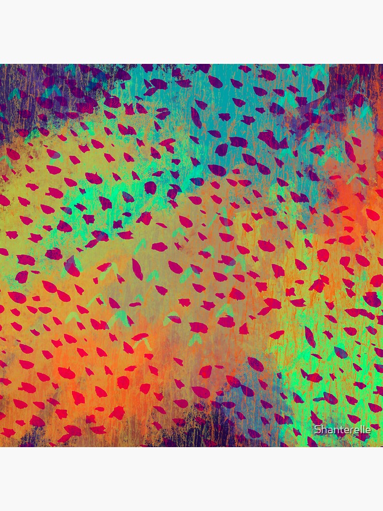 "Summertime Print, Pastel Crayons Background. Alina Liss Design ...