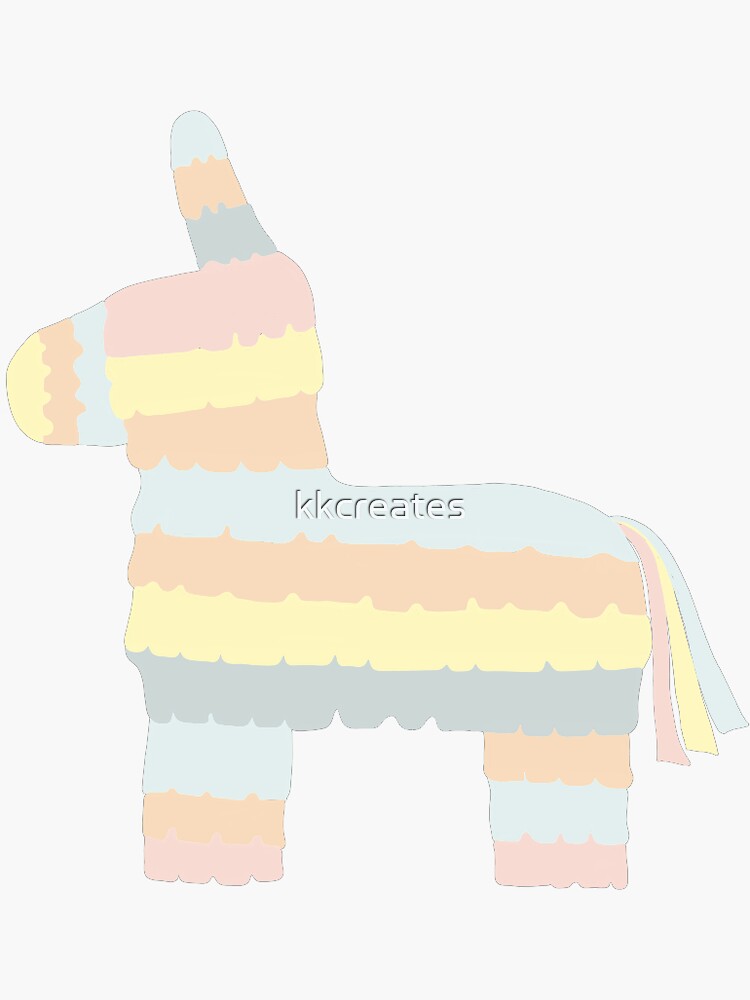 "Piñata" Sticker for Sale by kkcreates | Redbubble