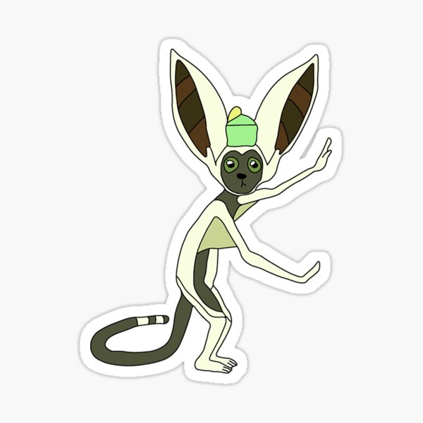 "momo wearing a hat" Sticker for Sale by kraagaan | Redbubble