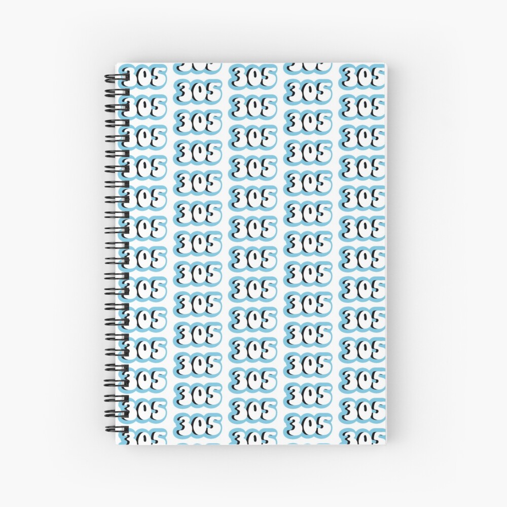 "305 area code" Sticker for Sale by Lucia Scarsi | Redbubble
