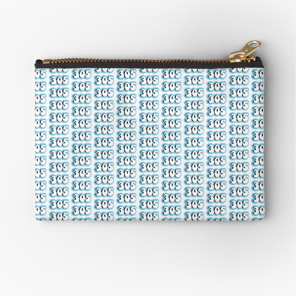 "305 area code" Sticker for Sale by Lucia Scarsi | Redbubble