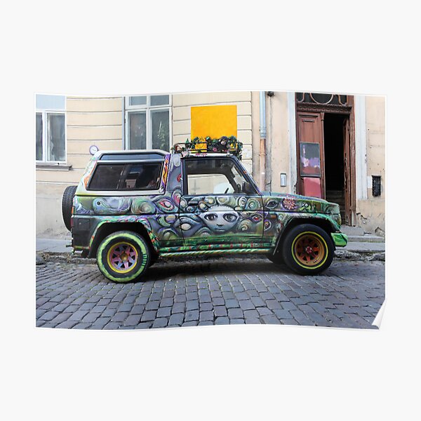 "funny car" Poster by mrivserg | Redbubble