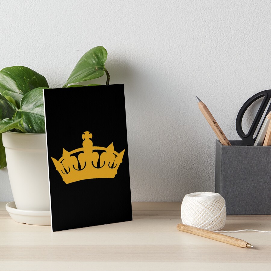 "Crown" Art Board Print for Sale by Most-Mysterious | Redbubble