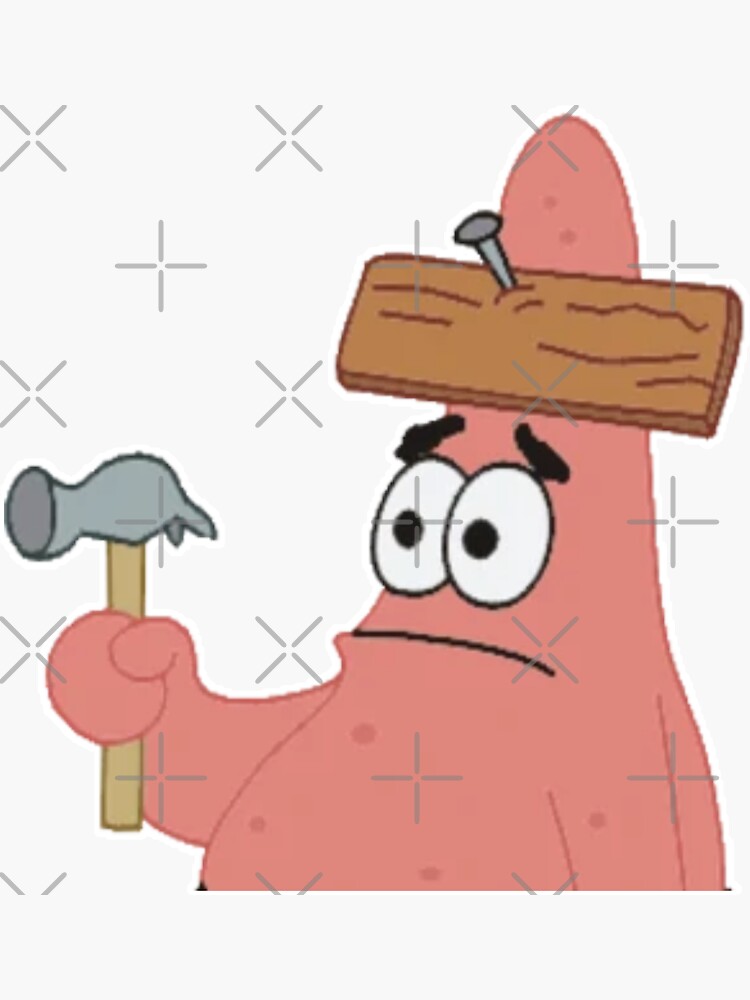 "Patrick Star " Sticker by StickerStudio12 | Redbubble