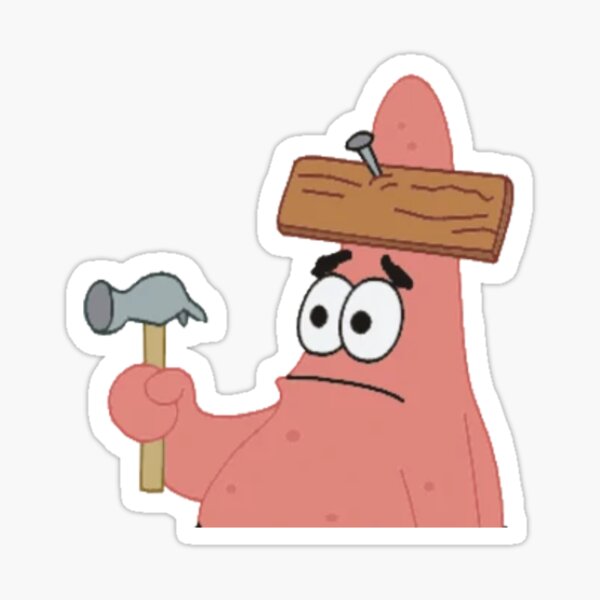 "Patrick Star " Sticker by StickerStudio12 | Redbubble
