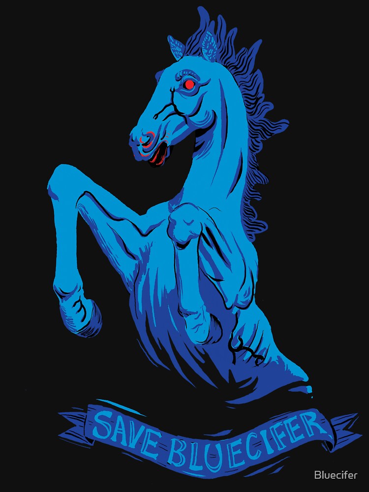 "Save Bluecifer Classic " T-shirt for Sale by Bluecifer | Redbubble ...