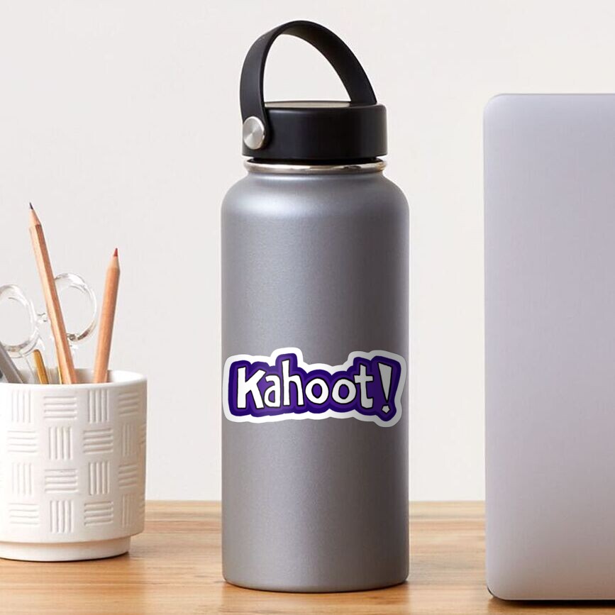 "Kahoot! logo" Sticker for Sale by ashleyyoung076 | Redbubble